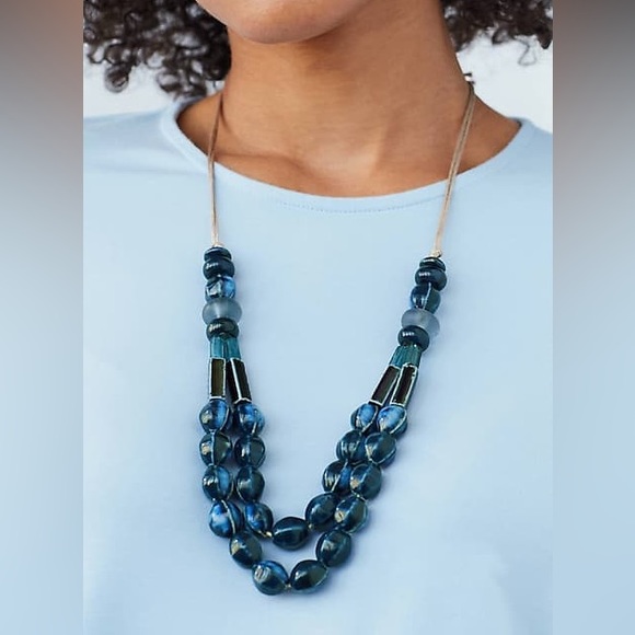 J. Jill | Jewelry | Nwt Jjill Pure Jill Overcast Skies Statement ...